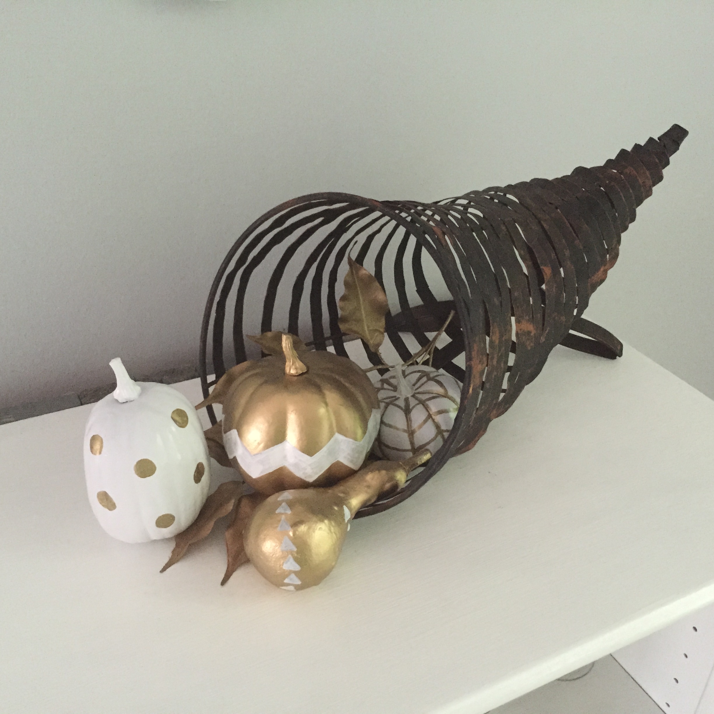 Fall Cornucopia Makeover - The Craft Crib