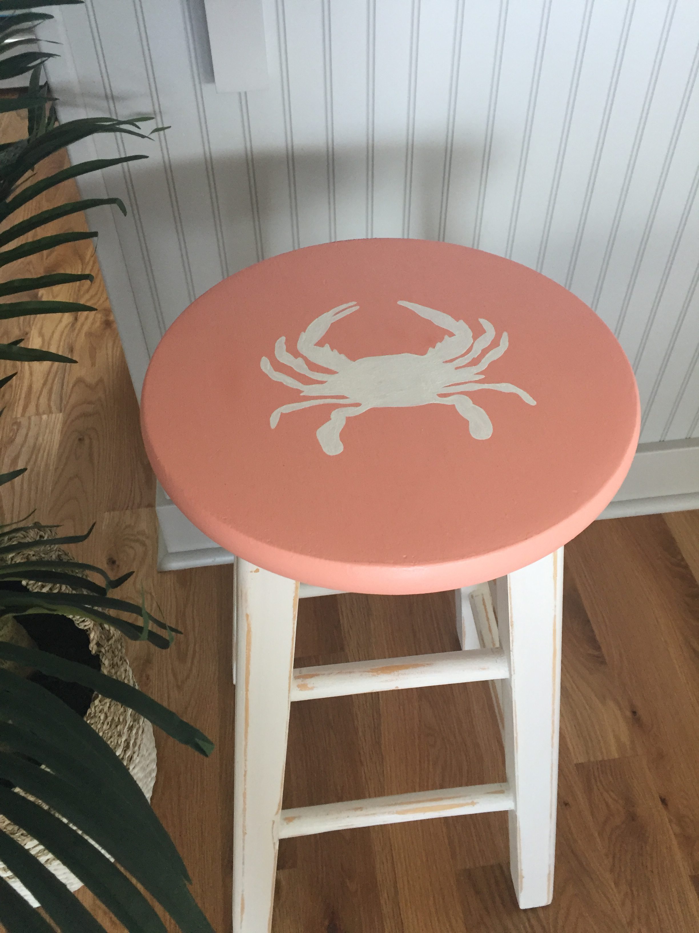 Beachy Stools - The Craft Crib